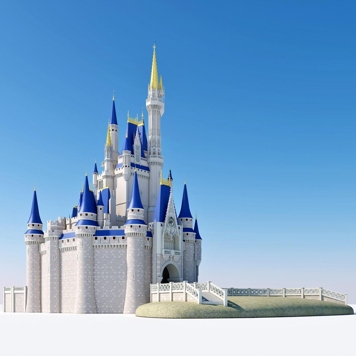 Cinderella Castle 3d model | Best Of 3d Models